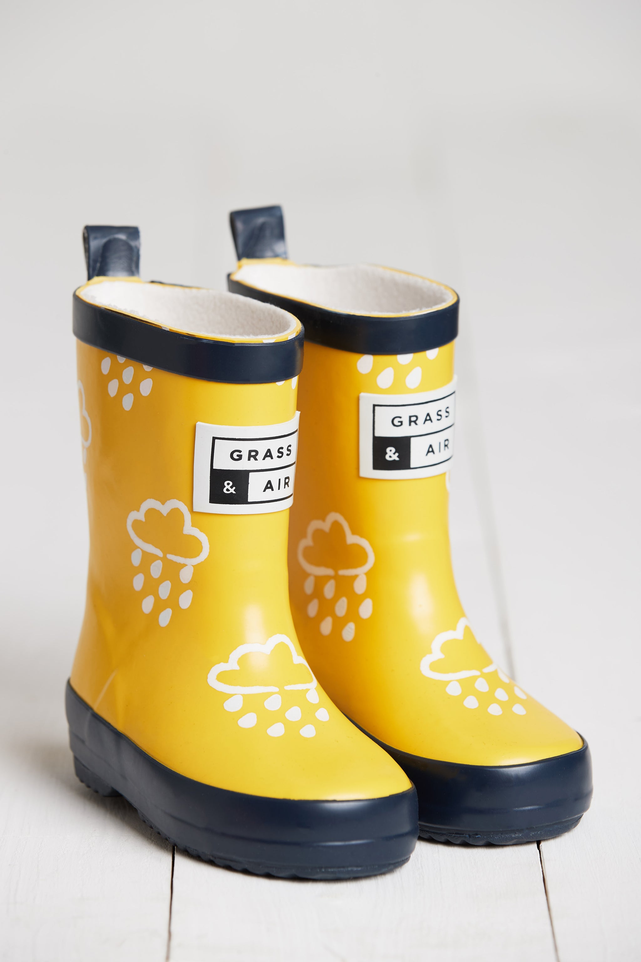 Kids Yellow Colour Changing Wellies